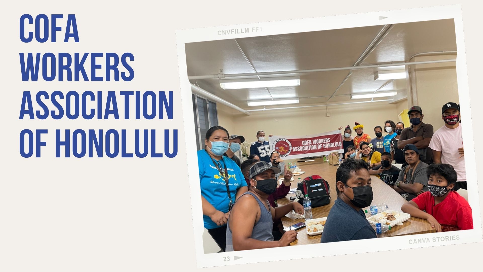 COFA Workers Association of Honolulu – Hawai'i Workers Center