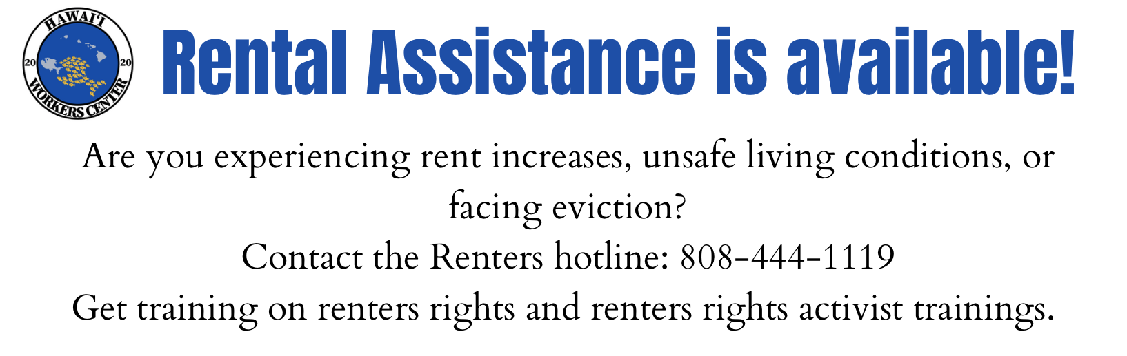 Rental Assistance – Hawai'i Workers Center