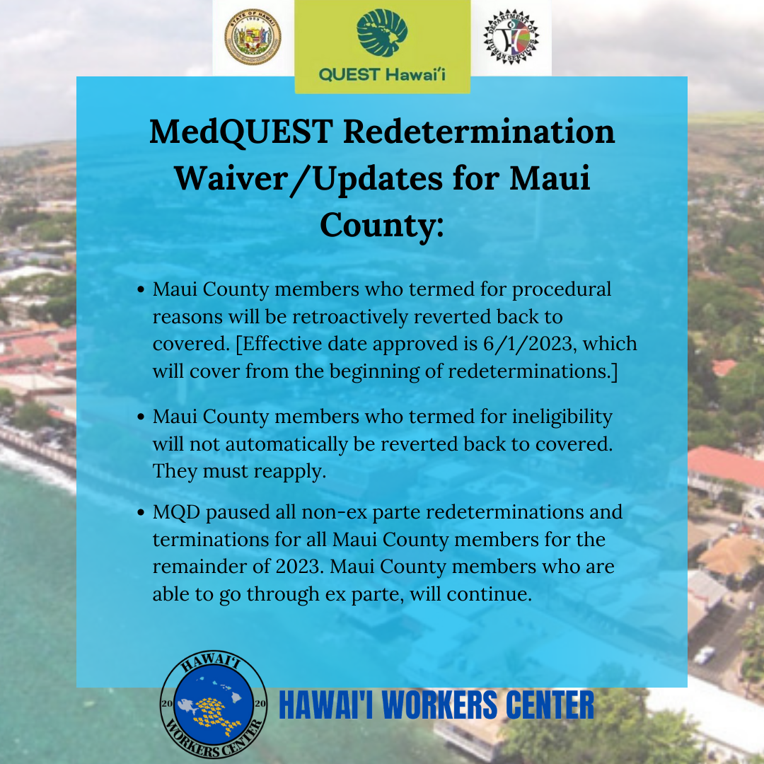 Solidarity with Maui – Hawai'i Workers Center