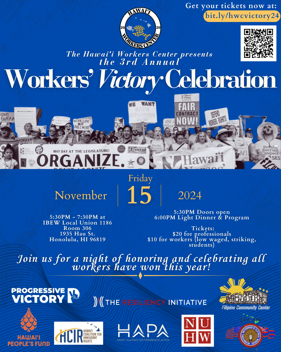 Upcoming events – Hawai'i Workers Center